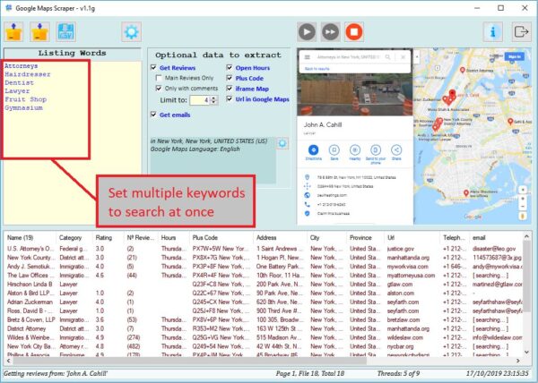 Google Maps Scraper – SEO Software